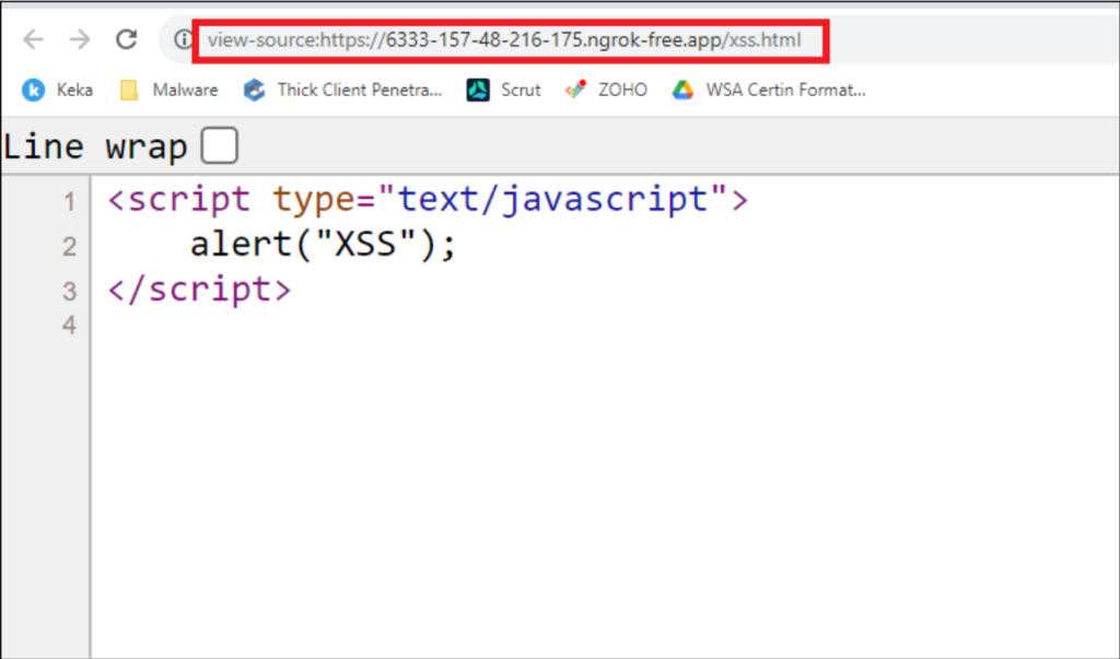 Execution of Arbitrary JavaScript in Android App - WeSecureApp